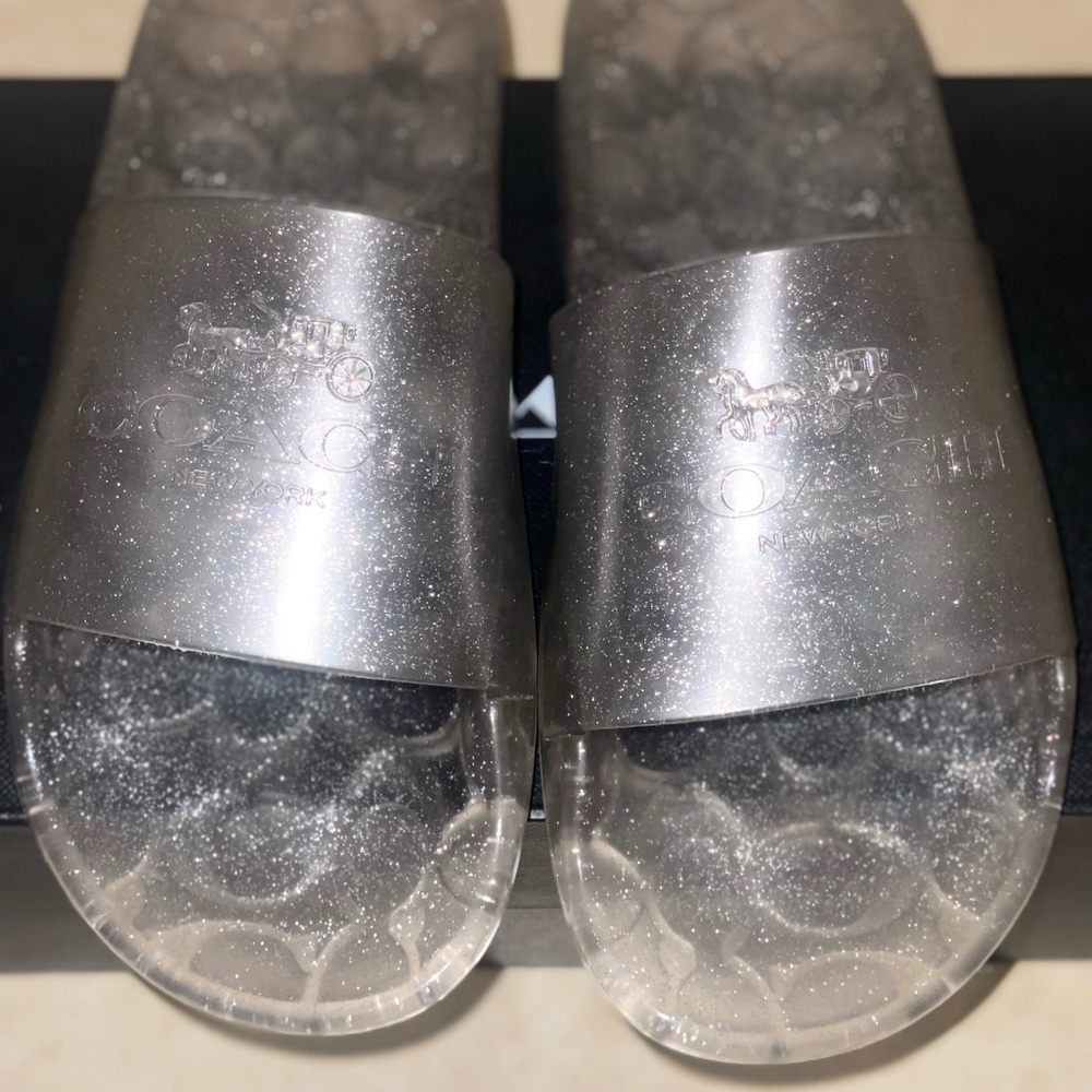 Coach Ulyssa Rubber Slide - Gem
